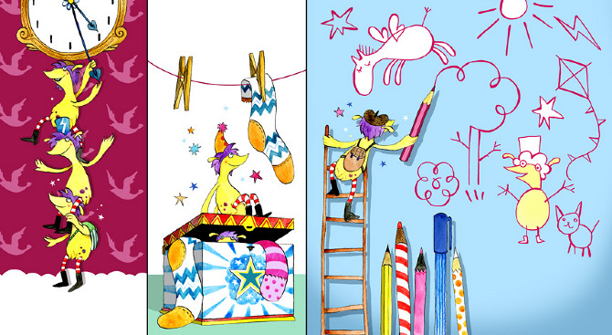 The Fabulous Flapdoodles - Emily Golden Illustration