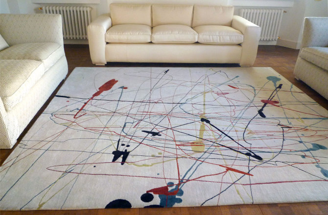 JACKSONPOLLOCK.ORG RUGS - manetas