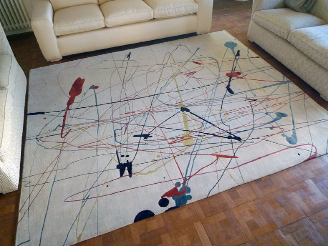 JACKSONPOLLOCK.ORG RUGS - manetas