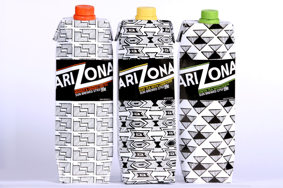 Arizona Iced Tea Rebrand - www.lindsayamoroso.com