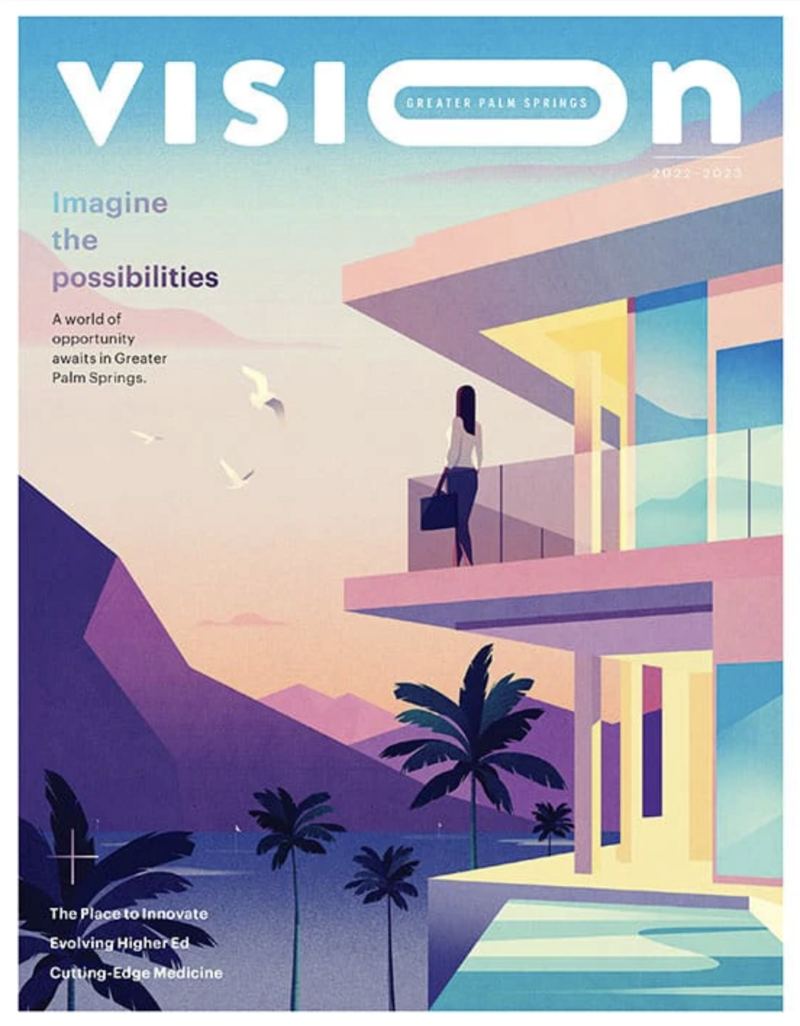 Vision Greater Palm Springs Magazine - Andrew Lyons