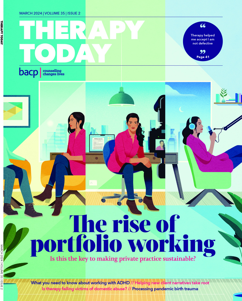 Therapy Today magazine - Andrew Lyons