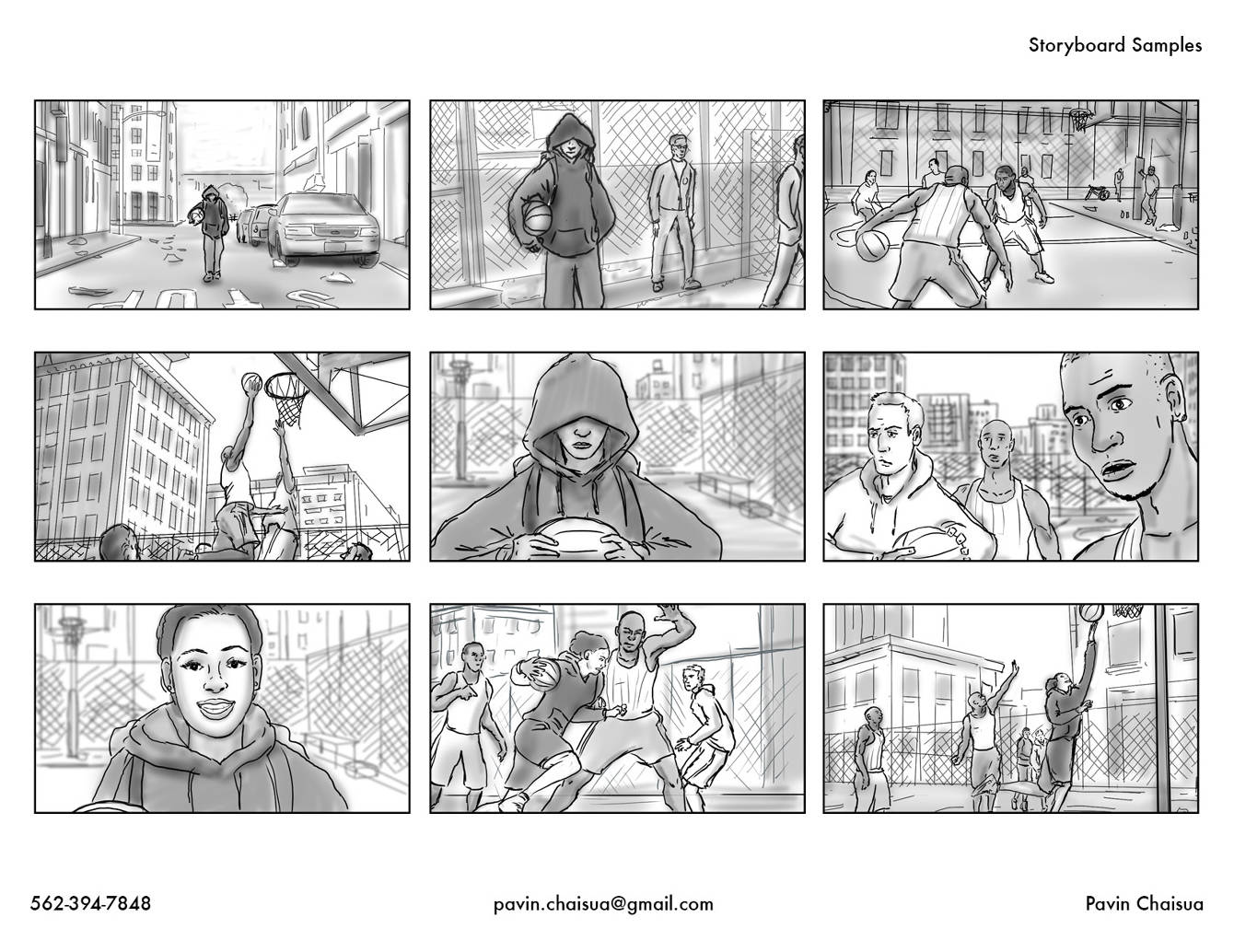 live-action storyboards - Pavin (paw.vin) Chaisua