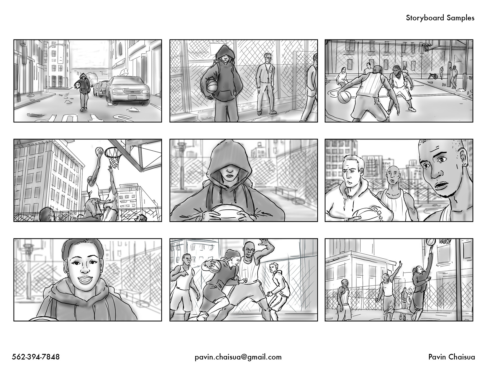 live-action storyboards - Pavin (paw.vin) Chaisua