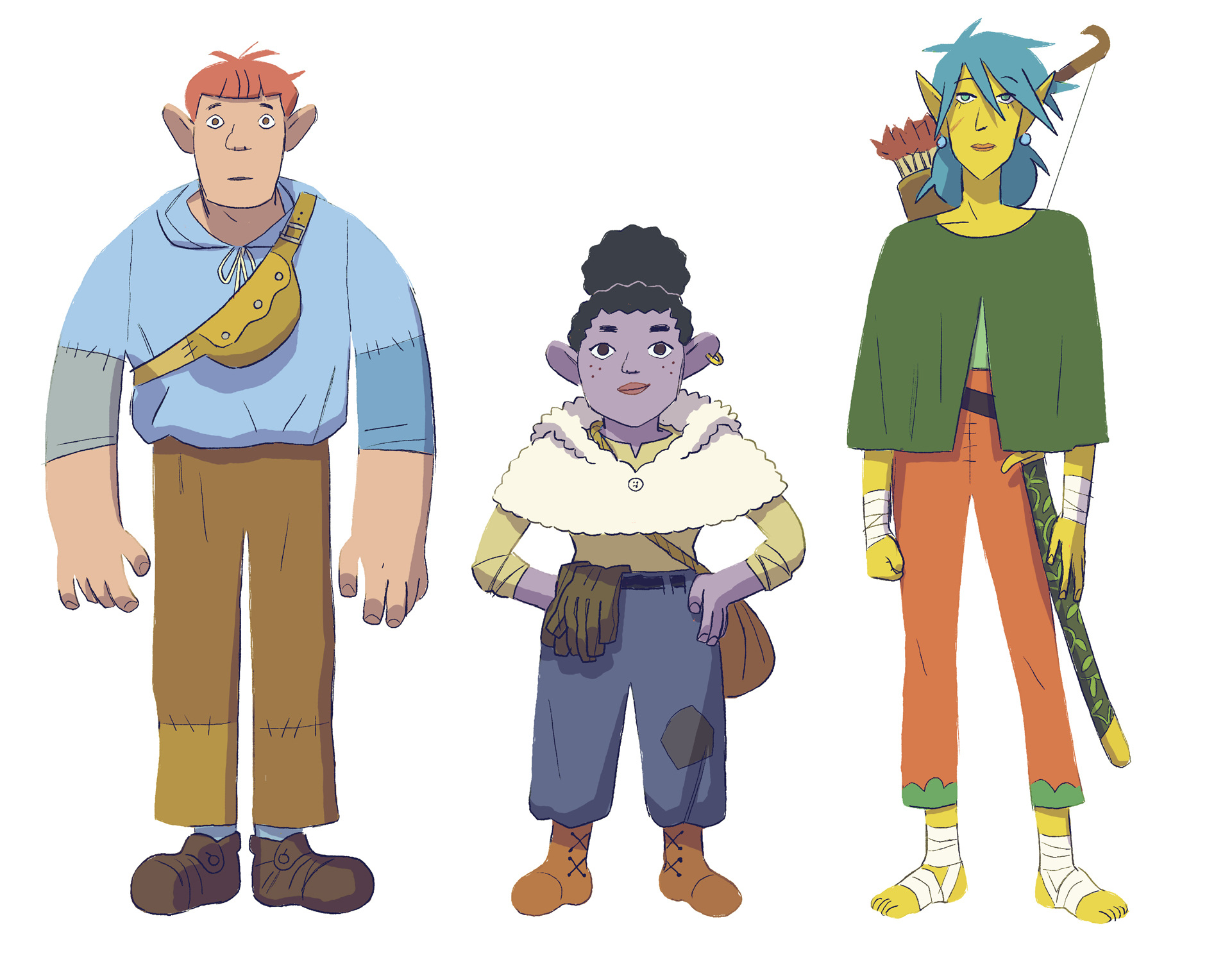 - mixed character design - mikkel sommer