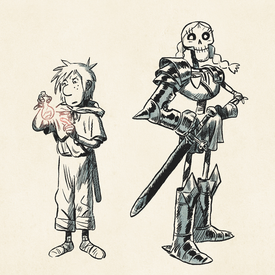 - mixed character design - mikkel sommer