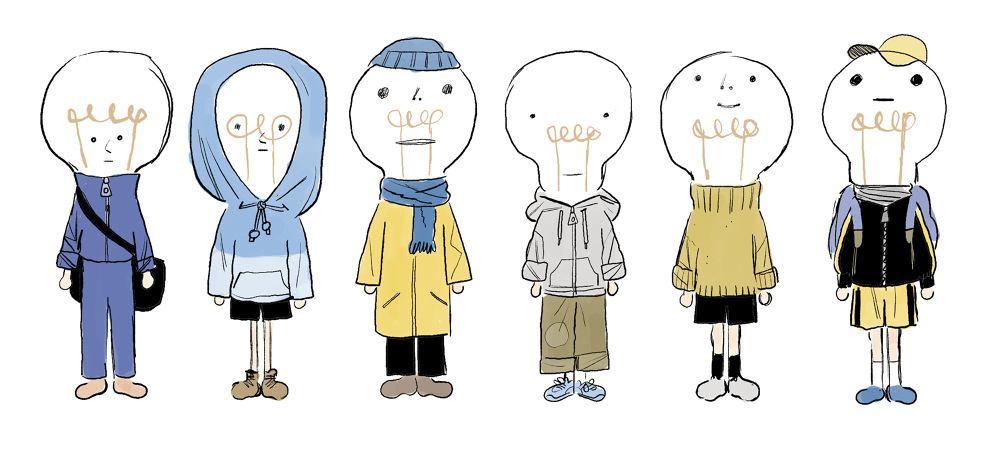 - mixed character design - mikkel sommer