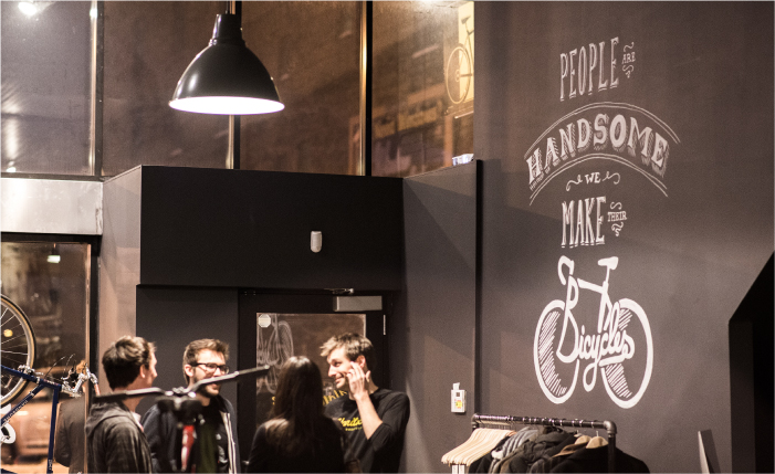 Handsome Cycles - Graphic Design portfolio of Marina Groh