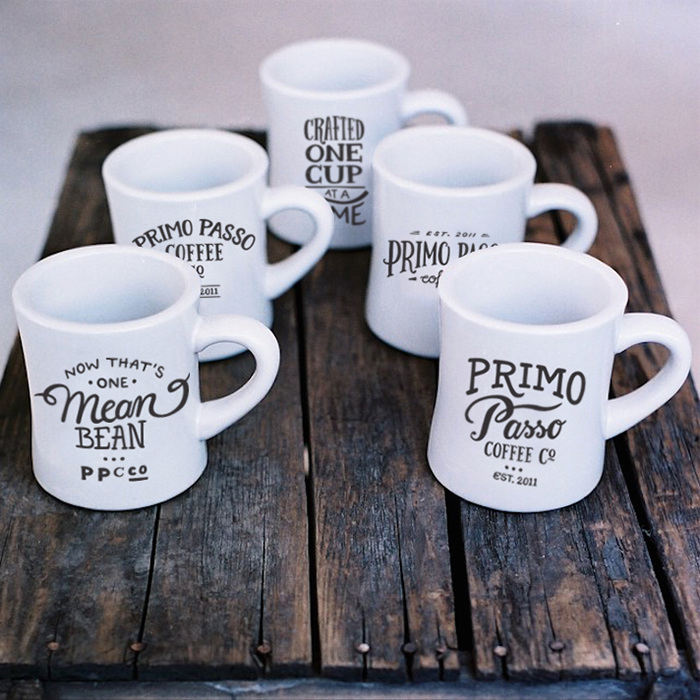 Primo Passo Coffee Company - Graphic Design portfolio of Marina Groh