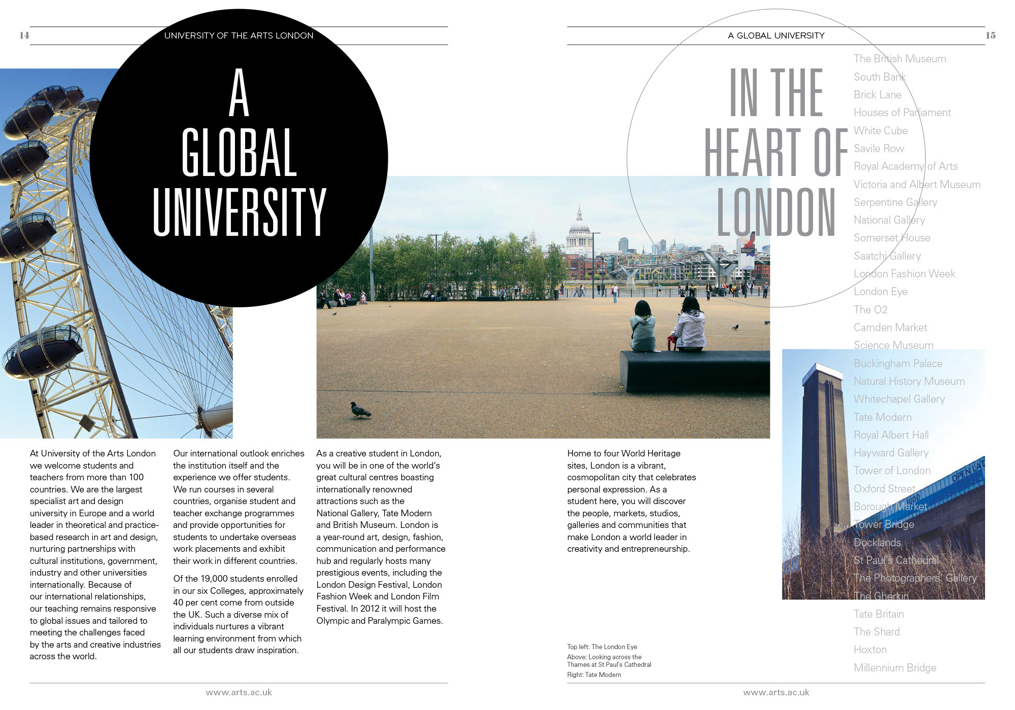 UAL: A Guide 2012 - Unlimited / Design and Art Direction