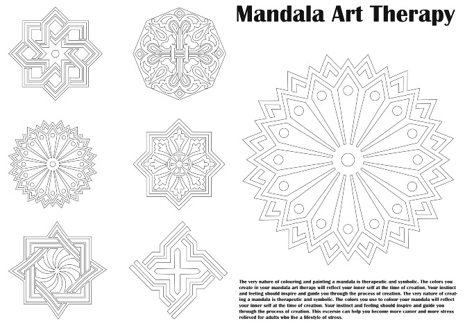 Art Therapy Activities - Me