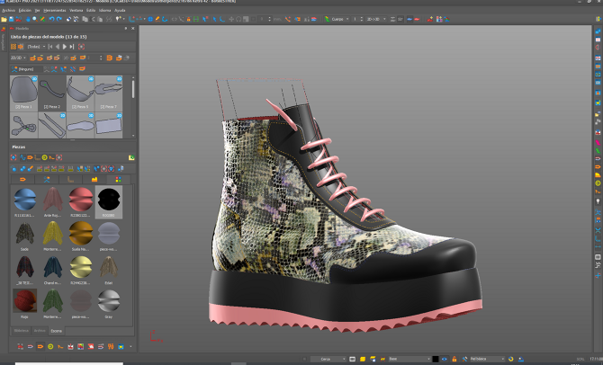Icad 3D + PRO / DISEÑO 3D Y TÉCNICO DE CALZADO / PROCESOS - chaika