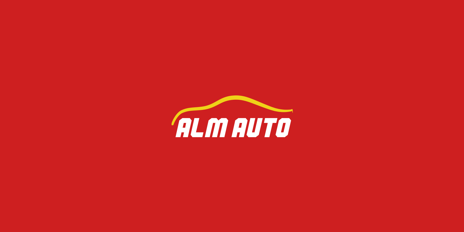ALM Auto - Ahmed Chergaoui : Logo & identity design