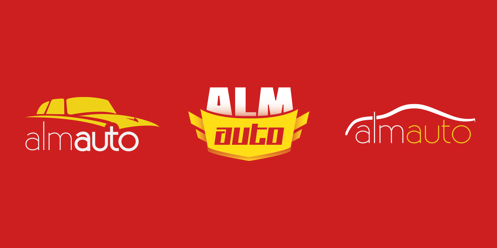 ALM Auto - Ahmed Chergaoui : Logo & identity design