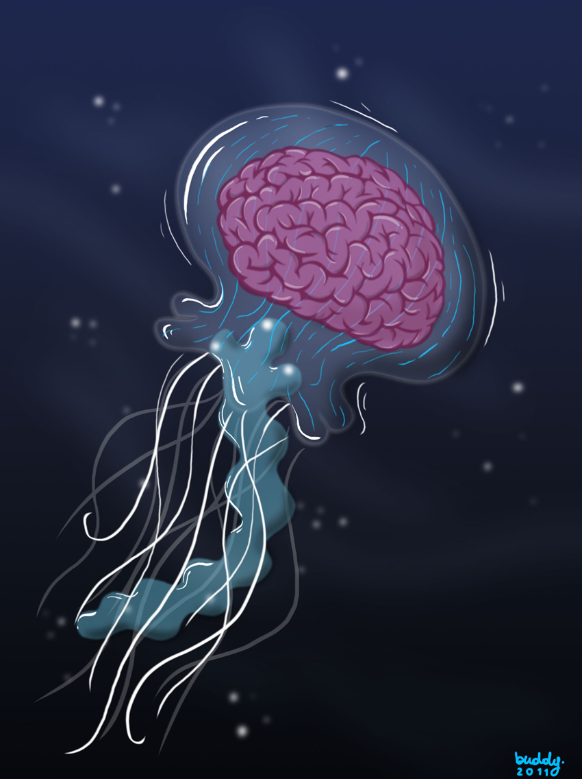 Floating - Crayon Brain | Buddy Bradley