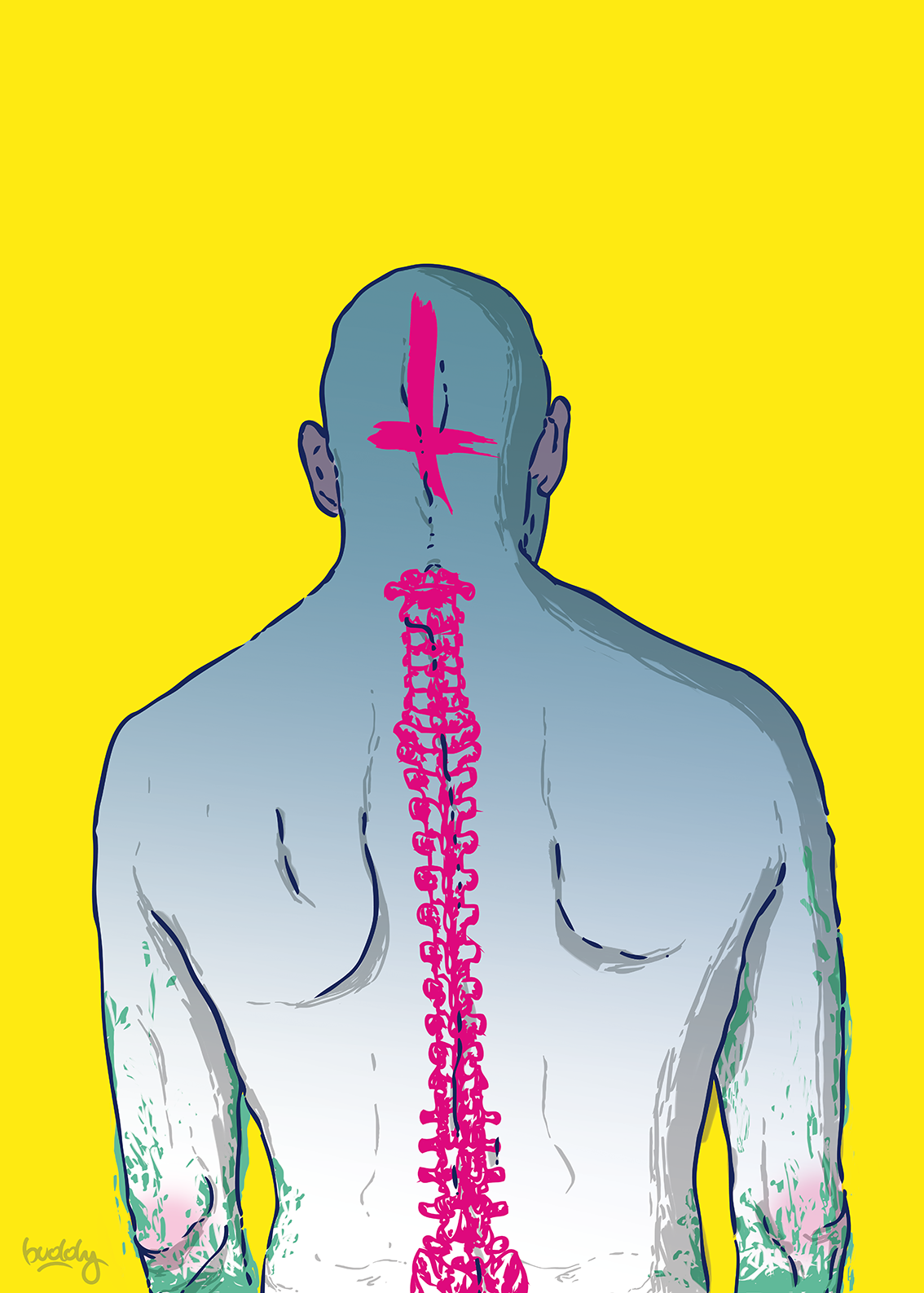 Skins - Crayon Brain | Buddy Bradley
