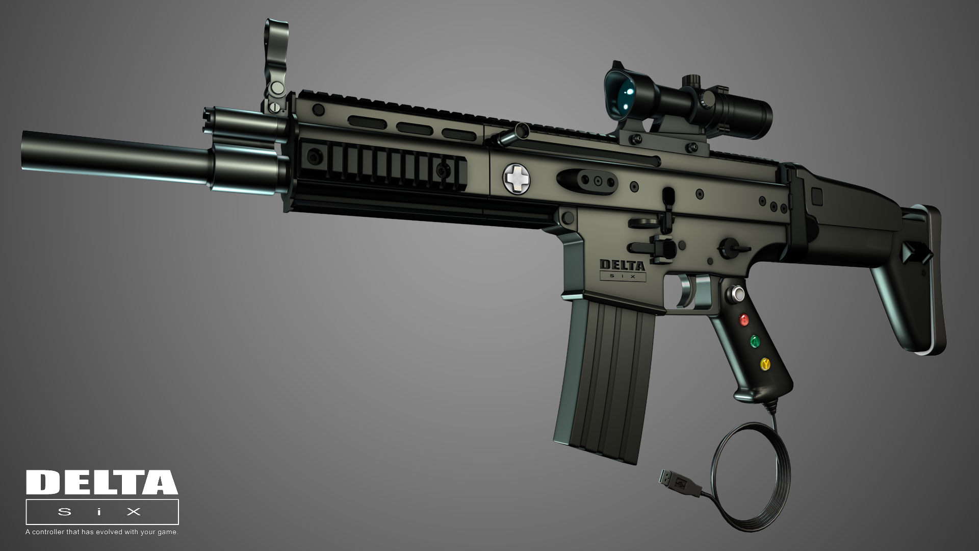 Delta-Six Gun Controller - Anthony Barcelo's Portfolio