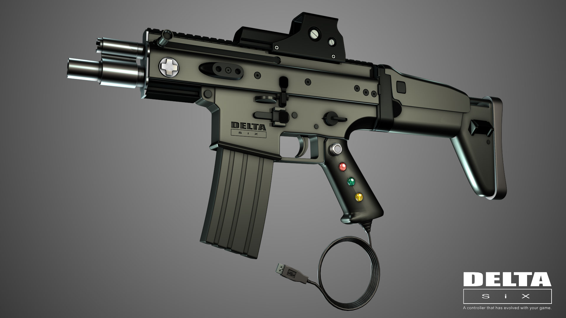 Delta-Six Gun Controller - Anthony Barcelo's Portfolio