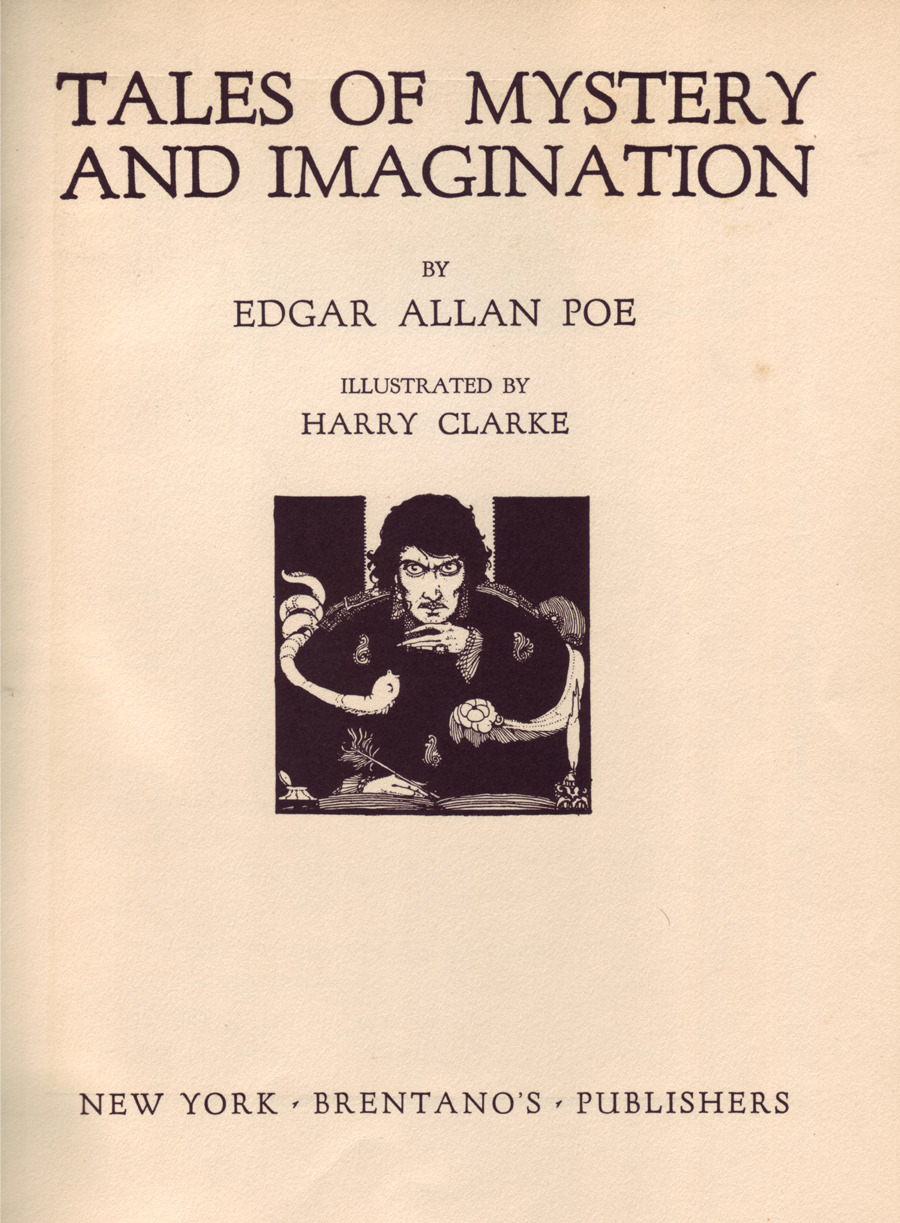 Harry Clarke, Poe decorations - 50 Watts