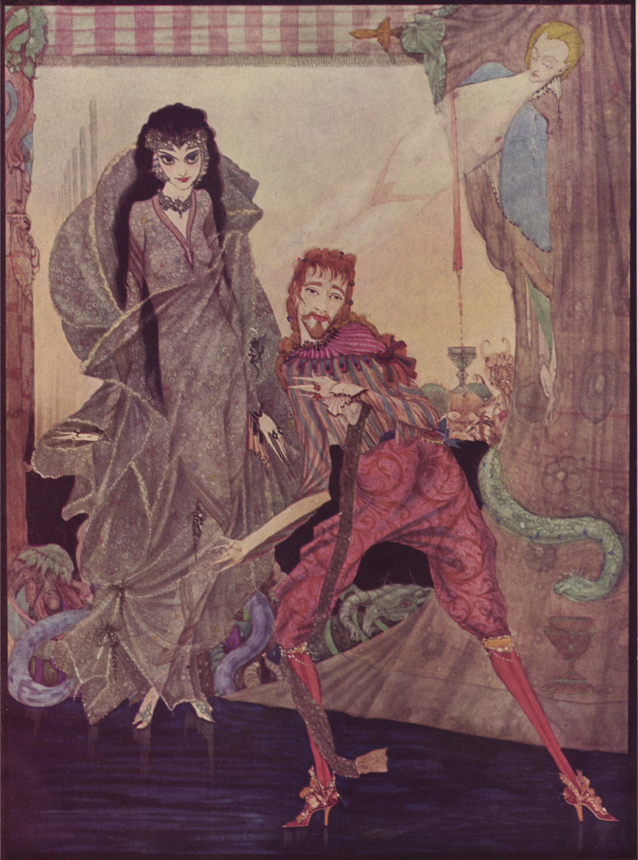 Harry Clarke, Poe in color - 50 Watts