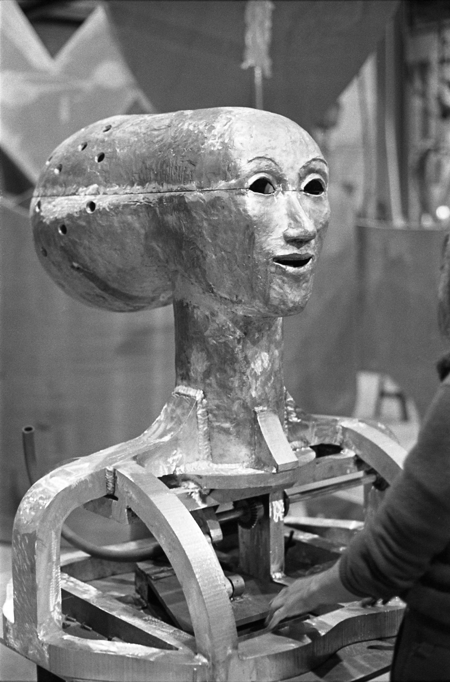 A View During the Fabrication of the Head - 50 Watts