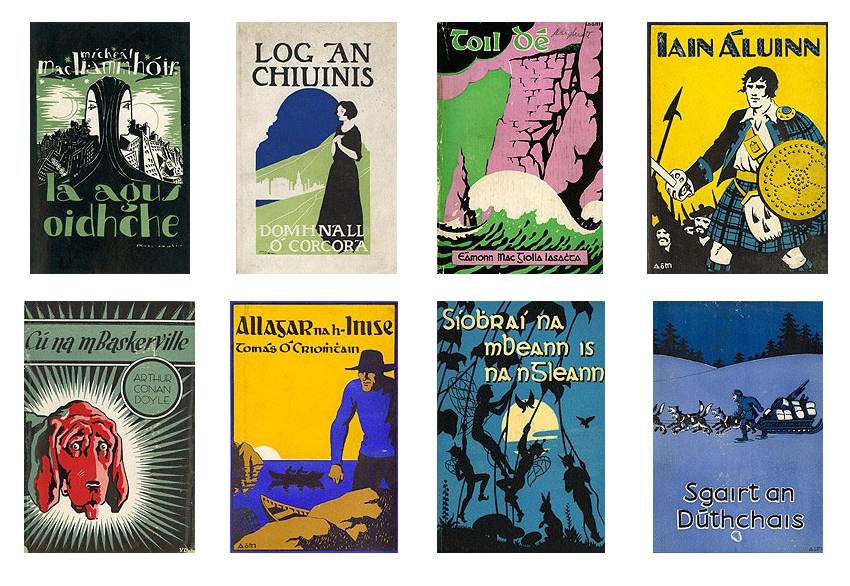 Irish Book Covers from the 30s - 50 Watts