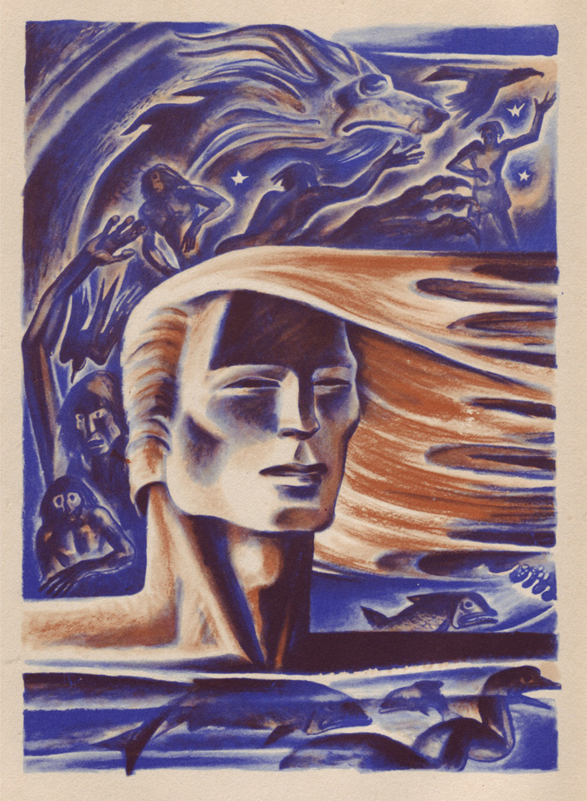 Lynd Ward illustrations for Beowulf - 50 Watts