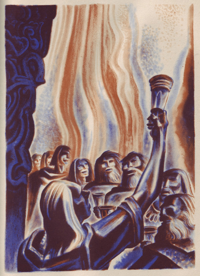 Lynd Ward illustrations for Beowulf - 50 Watts