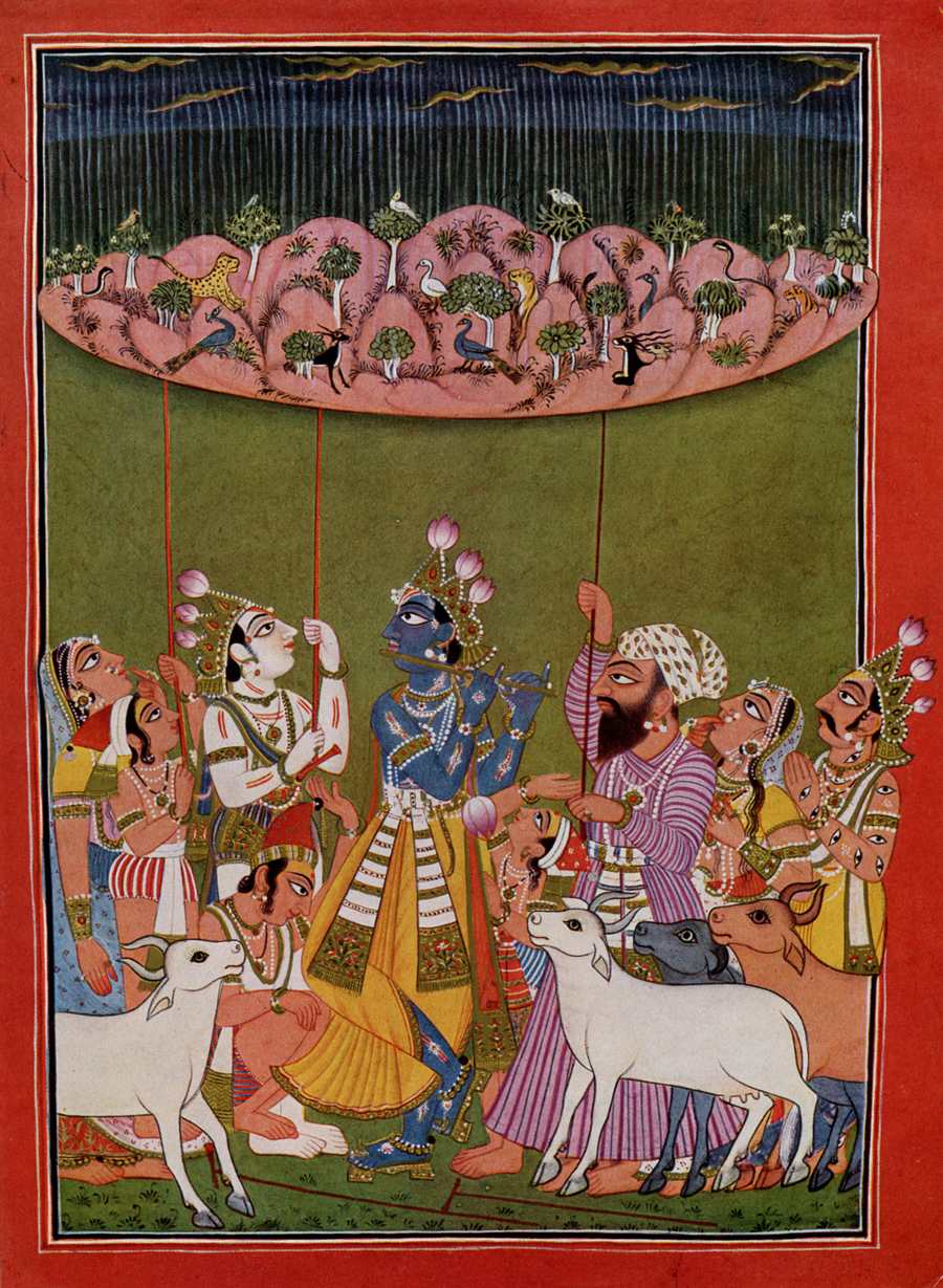 Fourteen Basohli Paintings - 50 Watts