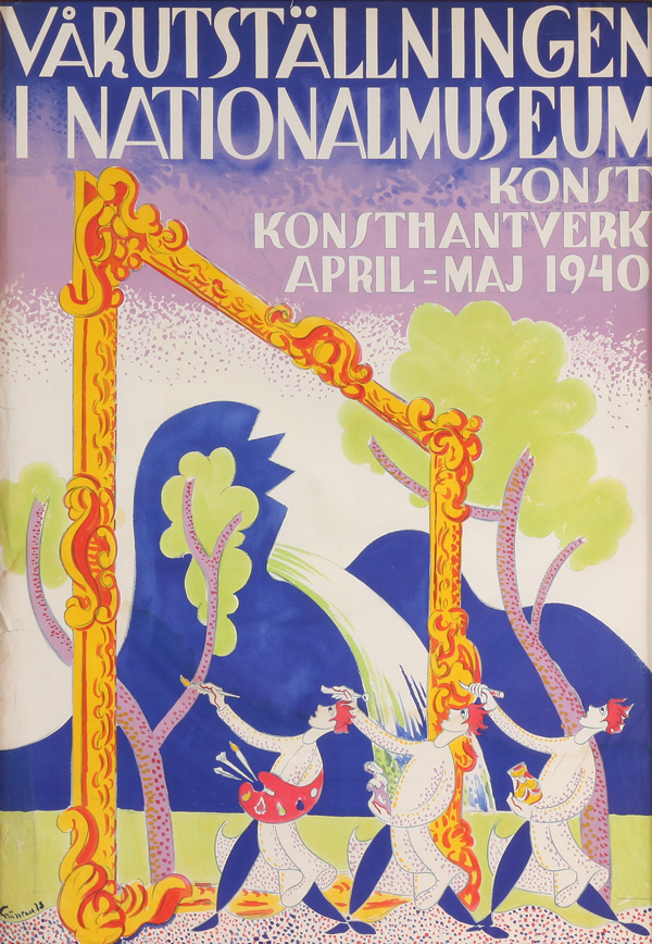 Hallå!: 25 Vintage Posters from Sweden - 50 Watts