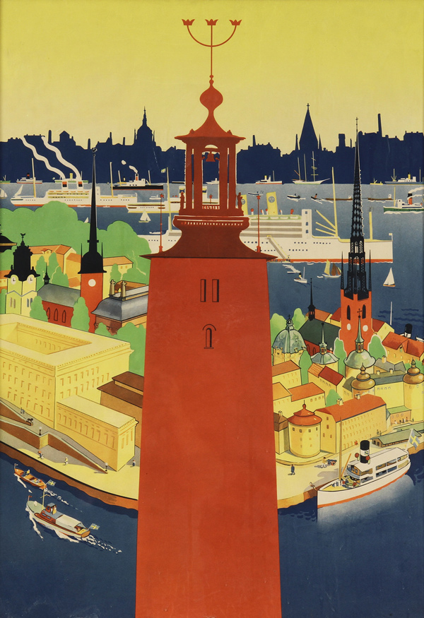 Hallå!: 25 Vintage Posters from Sweden - 50 Watts