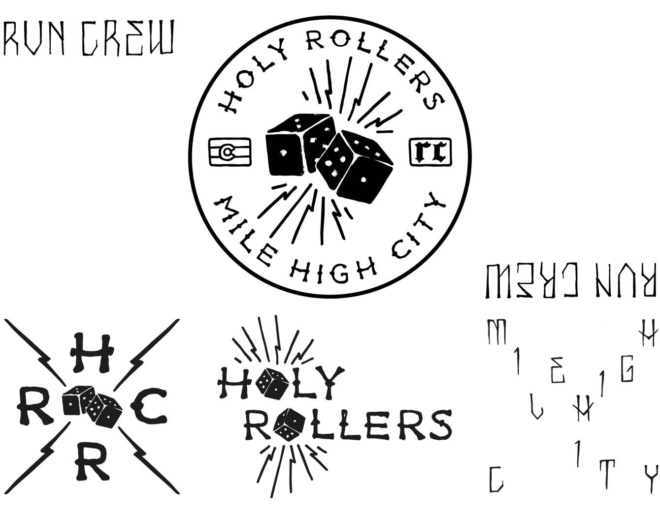 Holy Rollers RC - Lindsay Martin Design