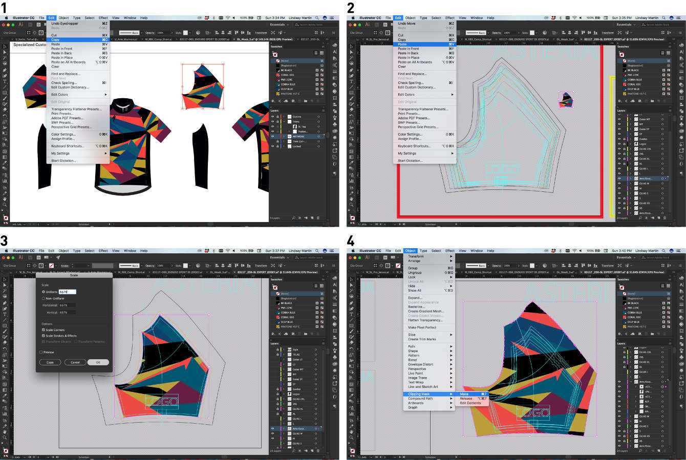 Specialized Custom Mock-Up Templates - Lindsay Martin Design
