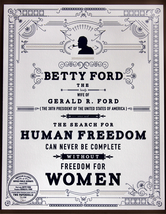 First Ladies Posters - Christine McMahon