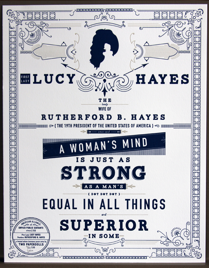 First Ladies Posters - Christine McMahon