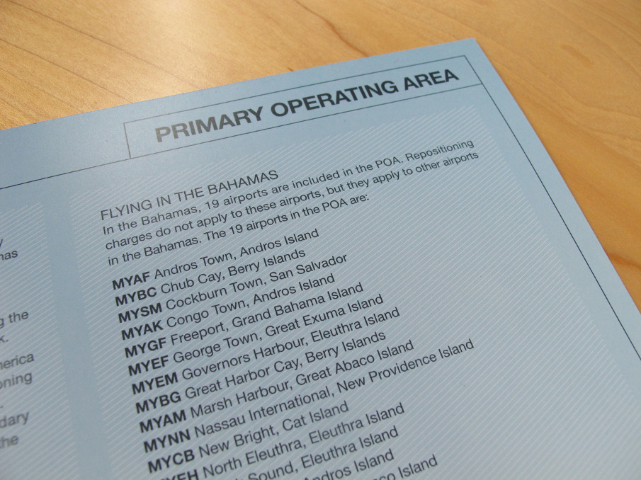 PlaneSense Brochure - Michael Langone