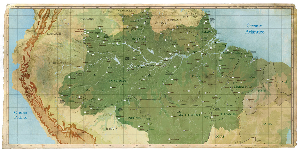 Amazon Map - carlogiovani