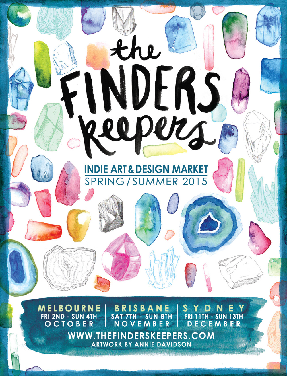 FINDERS KEEPERS MARKET - Annie Davidson - Graphic Design