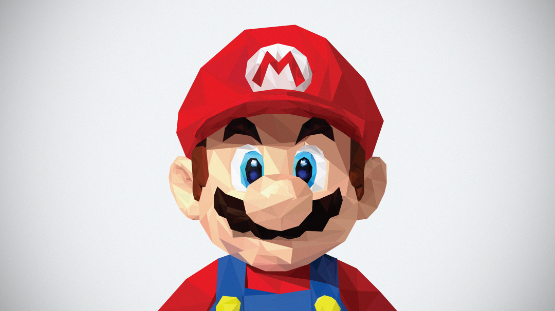 Super Mario Portrait - Graham Reid