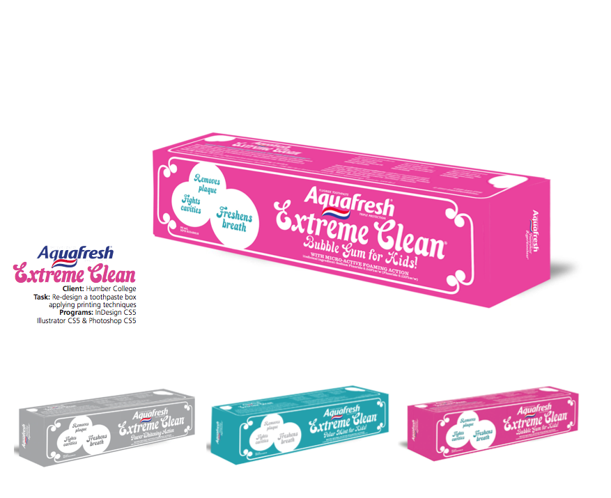 Extreme Clean Toothpaste Package - Nicole Alvarez