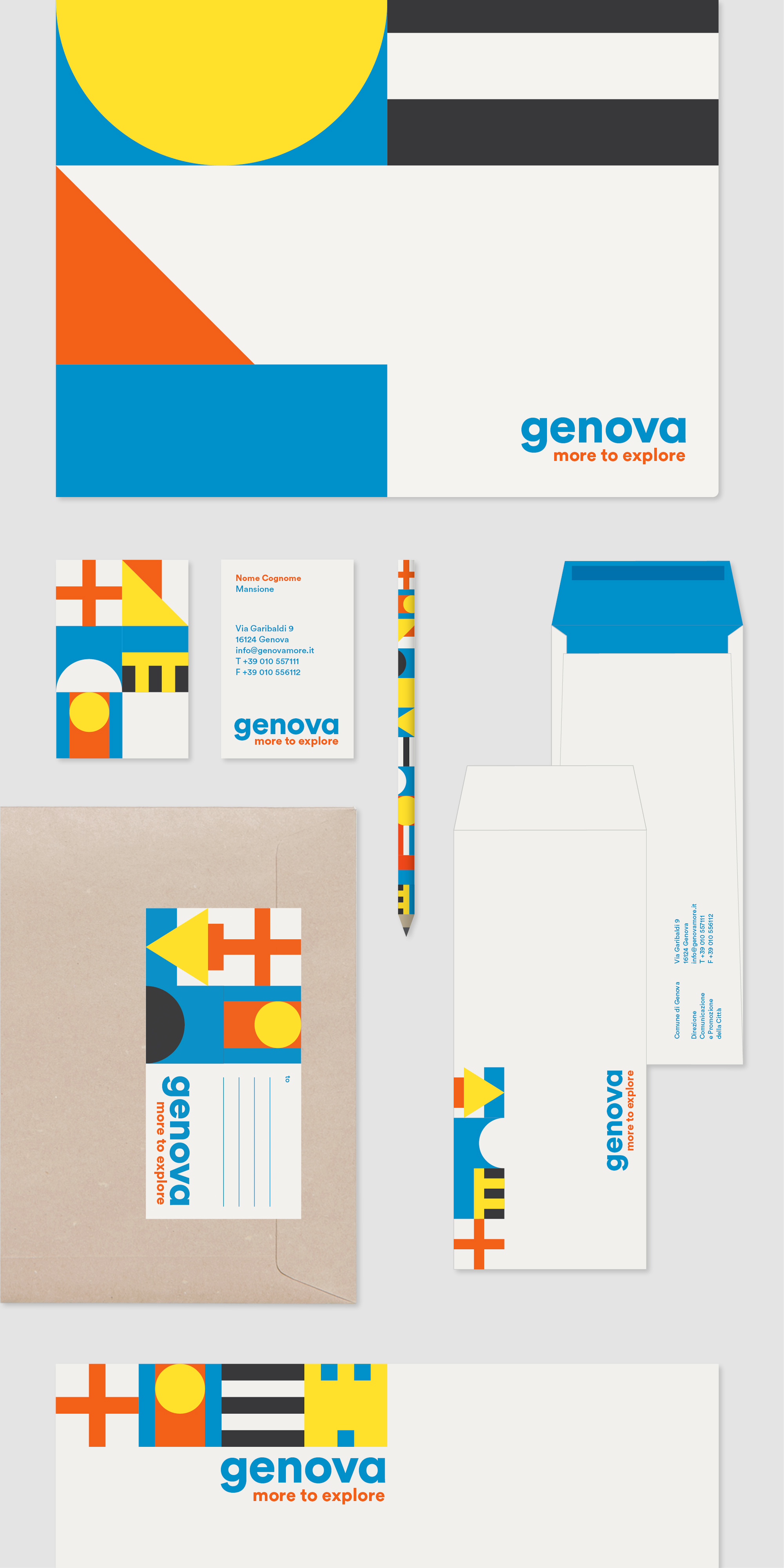 Genova City Logo - Davide Di Gennaro – Graphic Design