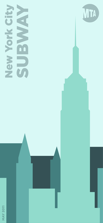 NYC Subway Map Redesign - Jessca Lutcza Graphic Design