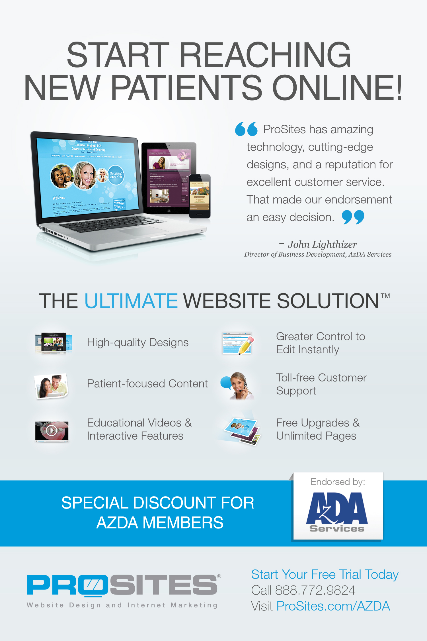 Flyer Design for ProSites - Candice Designs