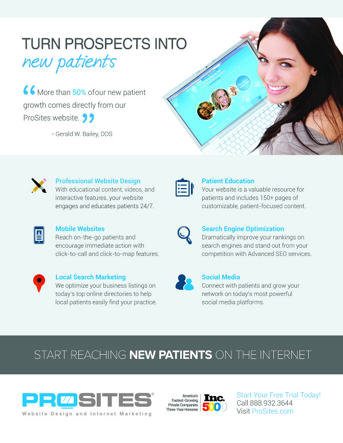 Flyer Design for ProSites - Candice Designs