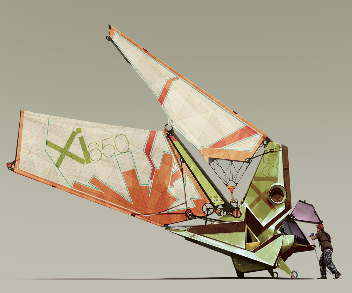 Geometric Personal Airship - Danny Gardner