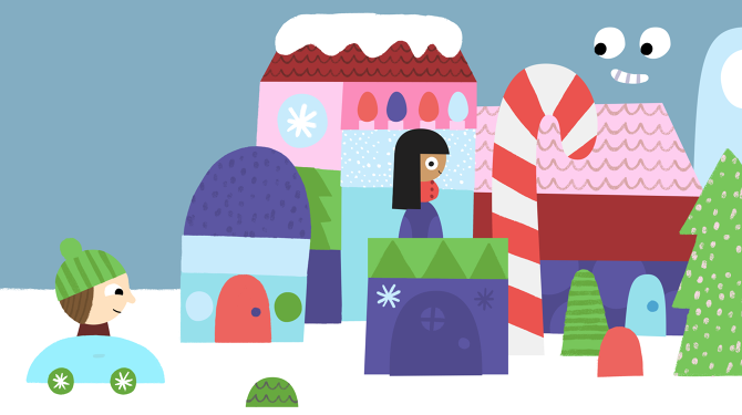 Nickelodeon Christmas IDs - Andy J. Miller - Art & Design