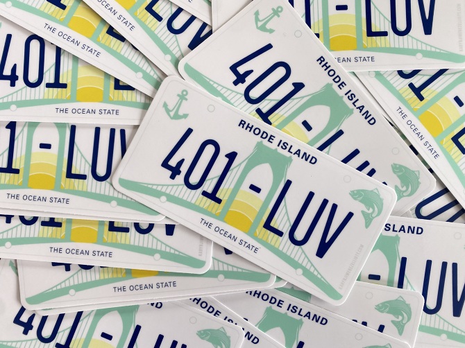 Rhode Island License Plate Design - karyn jimenez elliott