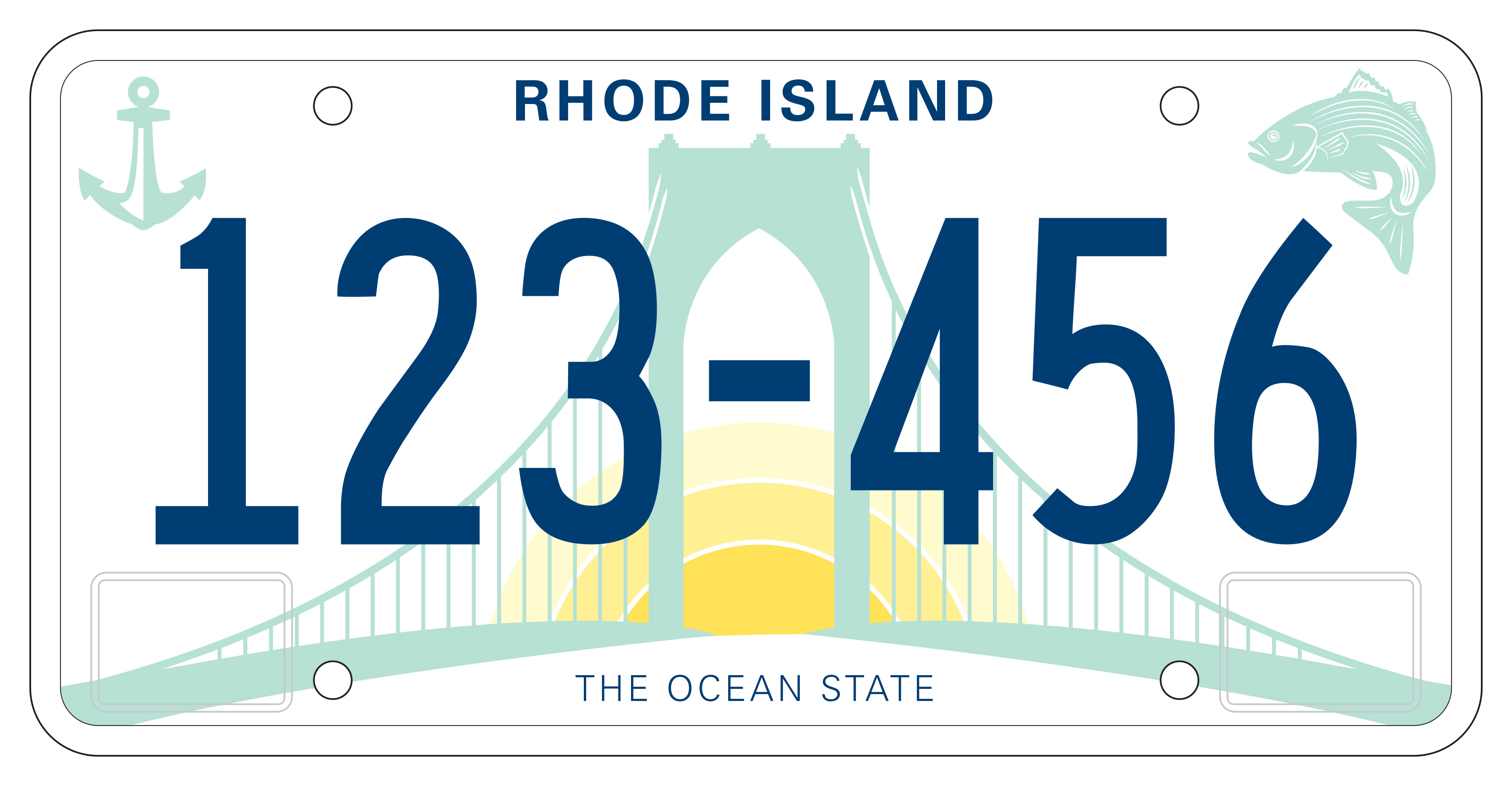 Rhode Island License Plate Design - karyn jimenez elliott