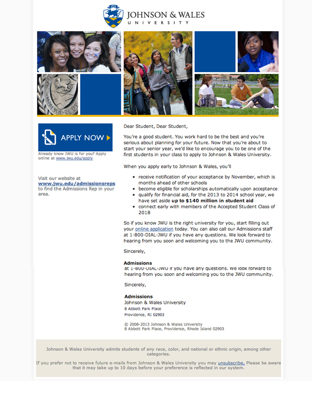 JWU Emails - Kyla Covert