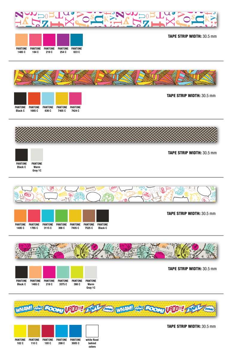 3M - Washi Tapes - Patrick Cain